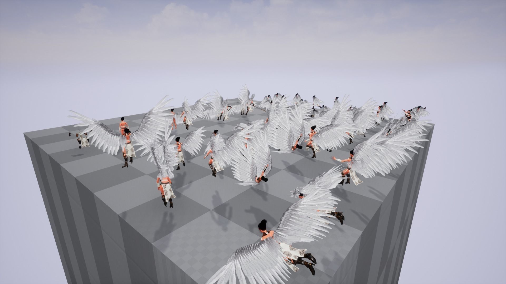 3D model Angel modular VR / AR / low-poly | CGTrader