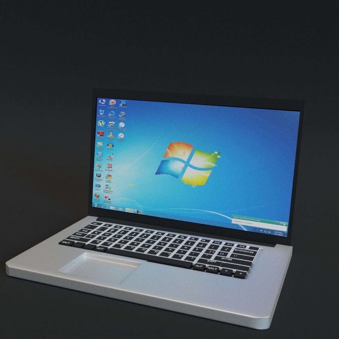 HP LAPTOP 3D model | CGTrader