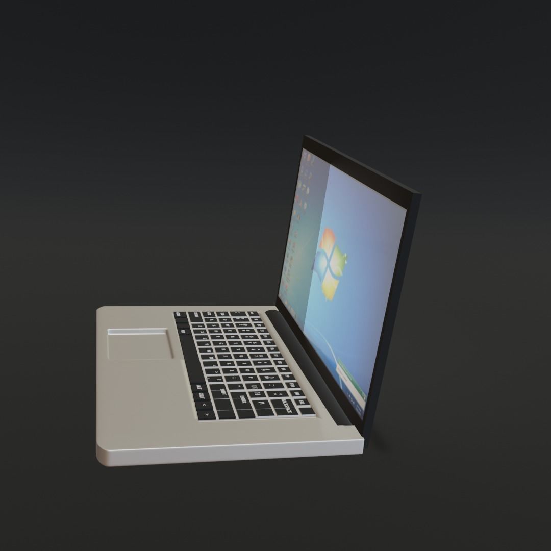 HP LAPTOP 3D model | CGTrader