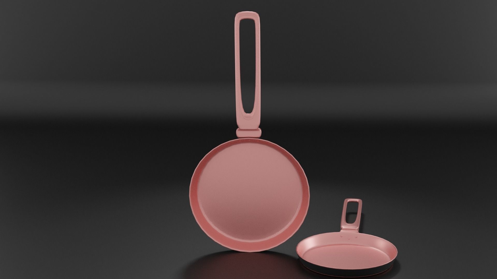 kitchen pans 3D model | CGTrader