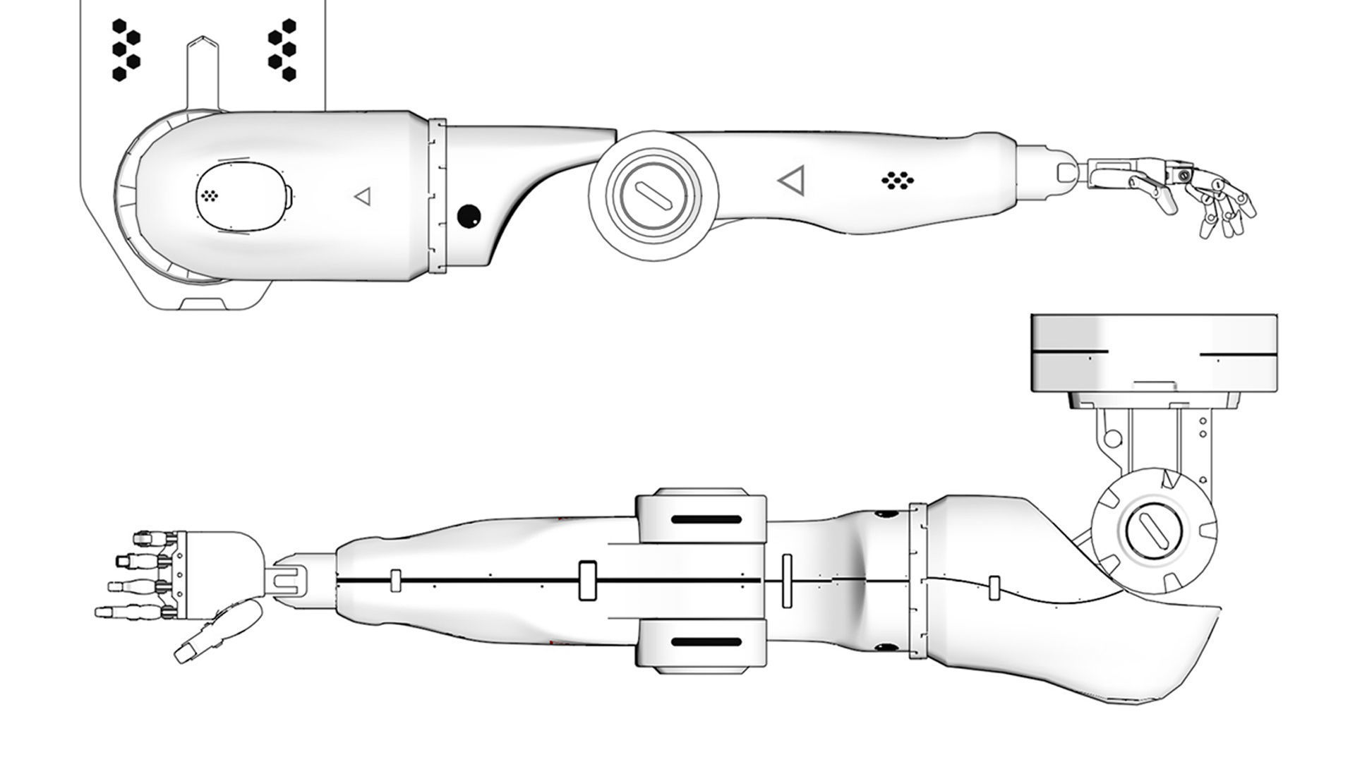 robotic arm 3D model animated | CGTrader