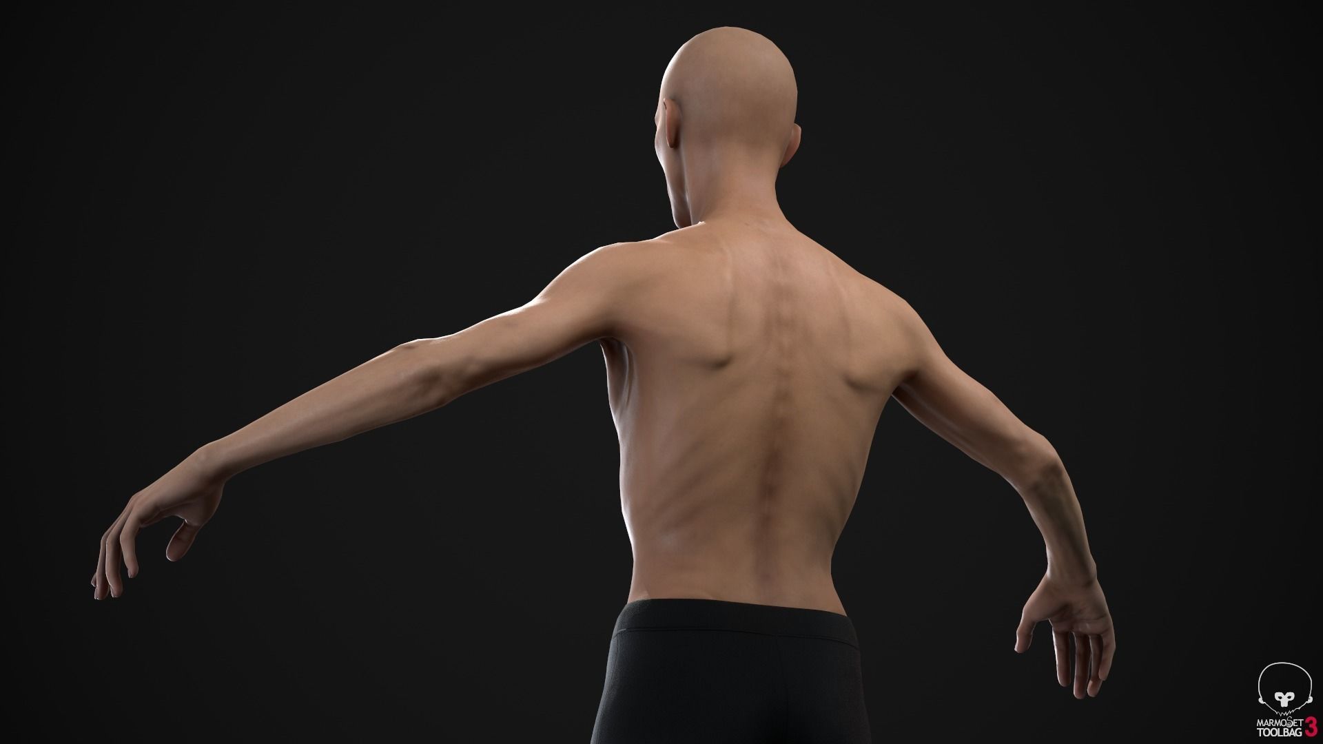 3D model Skinny man VR / AR / low-poly | CGTrader