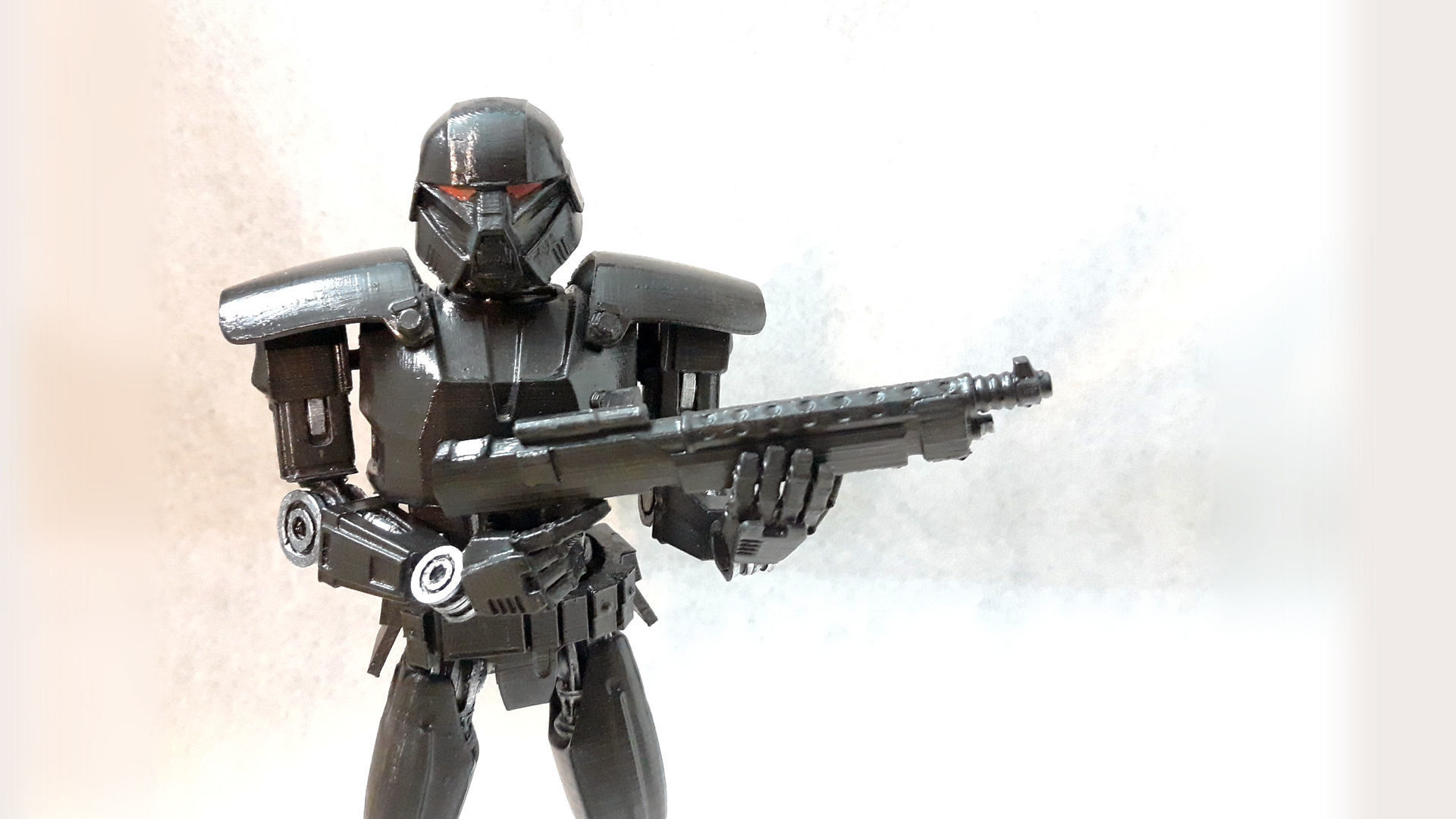 Star Wars Dark Trooper articulated action figure 3D model 3D printable ...