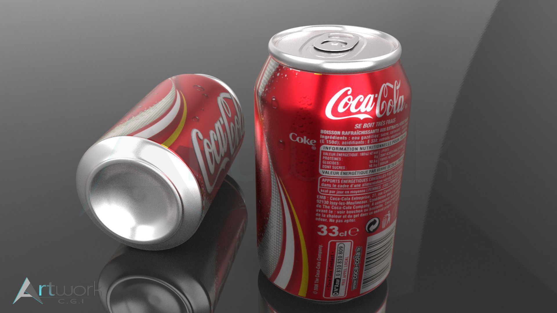 Coca Cola 3d model free 3D model | CGTrader