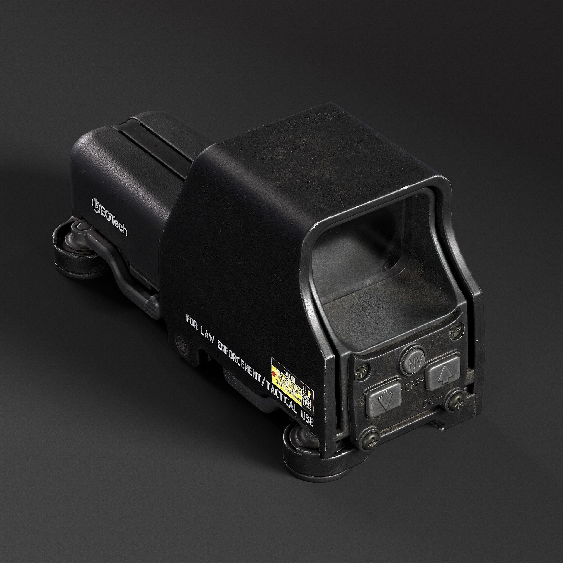 3D model Holographic Scope Eotech 553 PBR VR / AR / low-poly | CGTrader