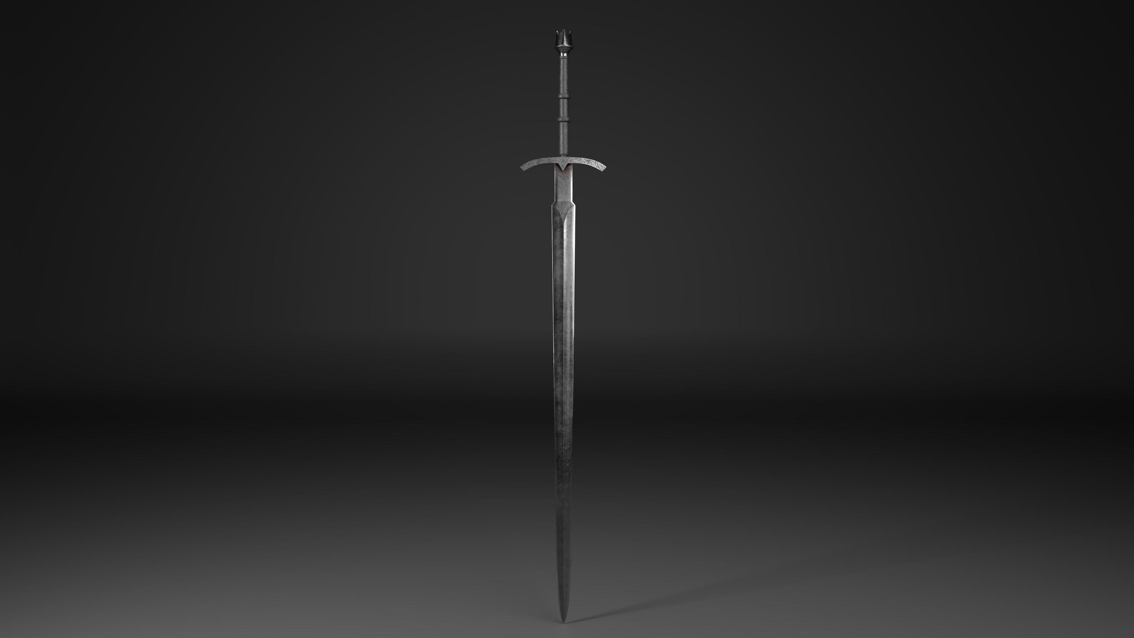 Nazgul sword 3D model | CGTrader