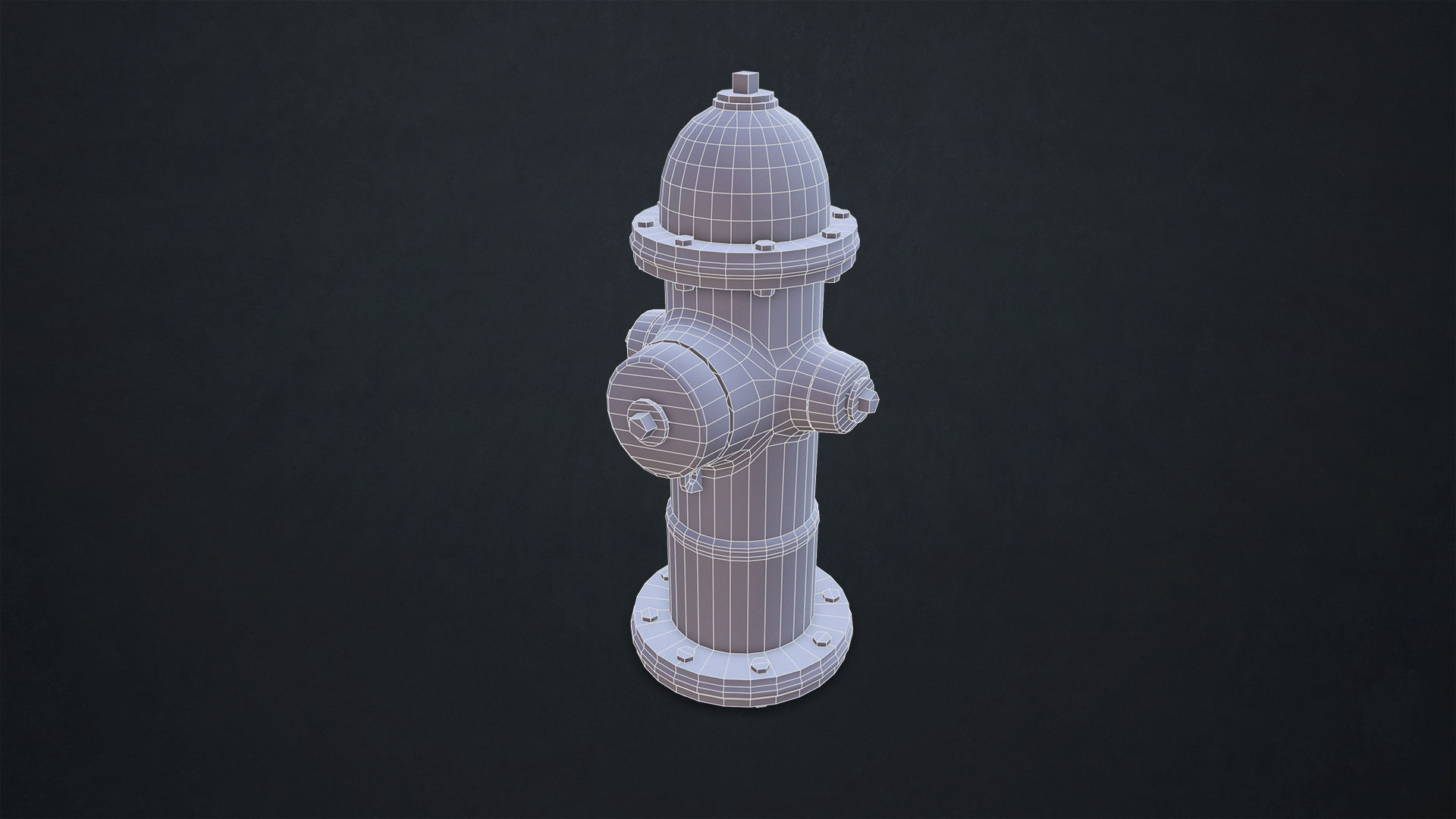 3D model Fire Hydrant VR / AR / low-poly | CGTrader