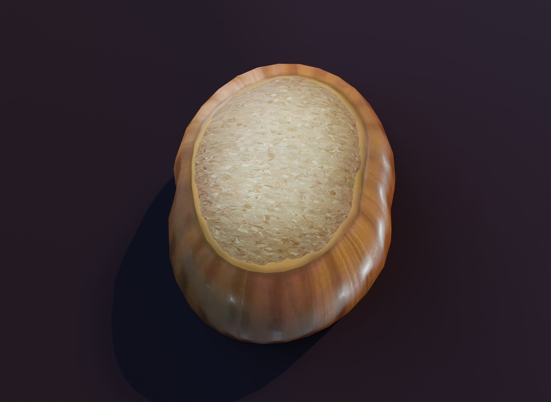 3D model Cartoon Hazelnut 3D Model VR / AR / low-poly | CGTrader