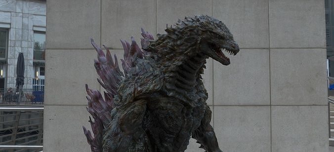 God Lizard 3D model | CGTrader