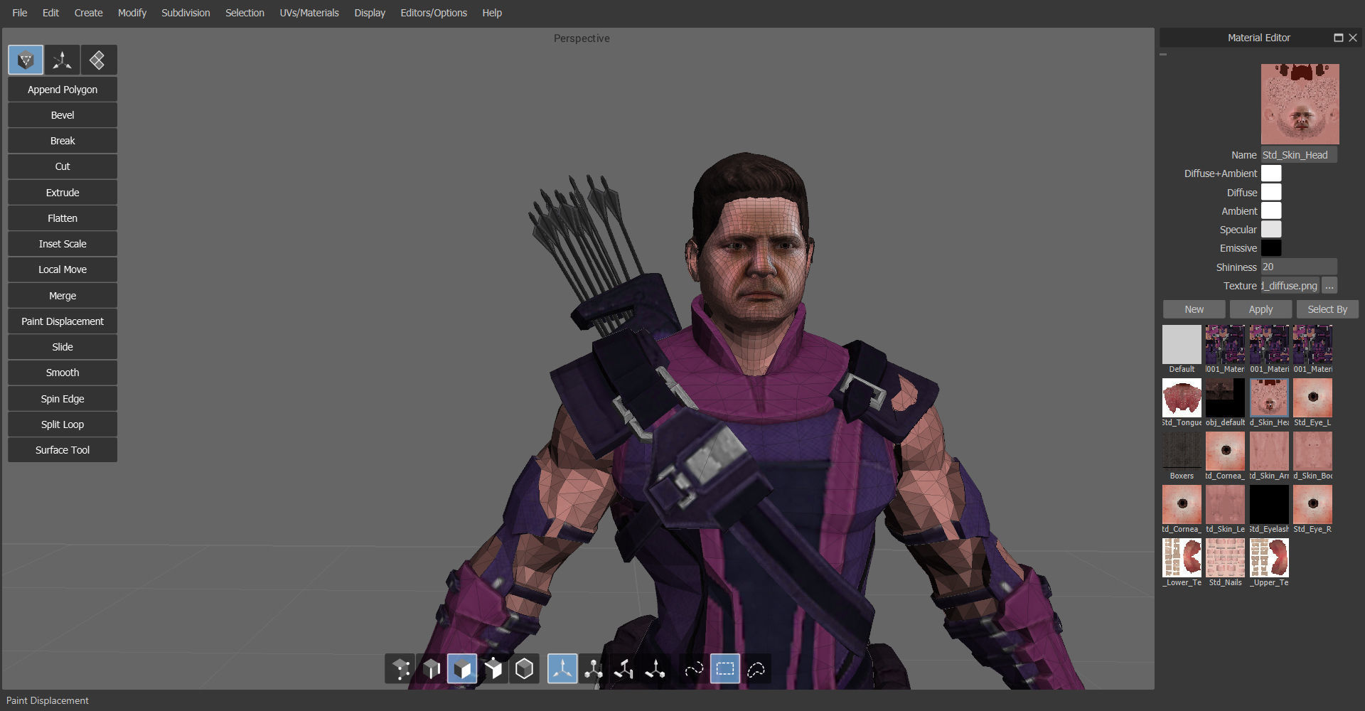HAWKEYE 3D MODEL free 3D model | CGTrader