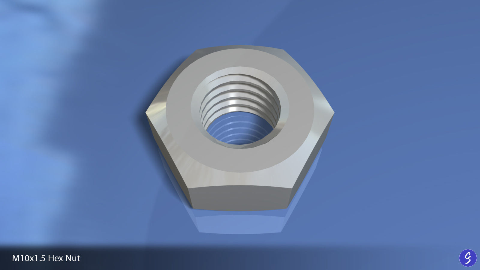 M10 Fastener Set 3D model | CGTrader