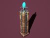 3D model Fantasy obelisk 2 VR / AR / low-poly | CGTrader