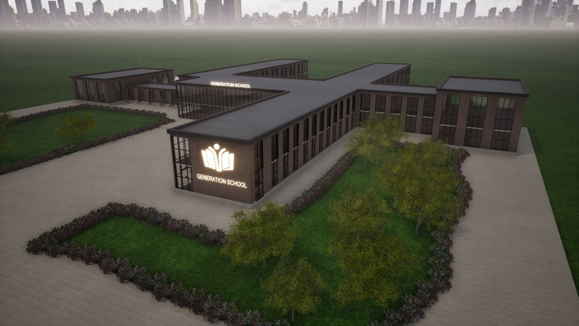 School Project on Revit 2019 3D model | CGTrader