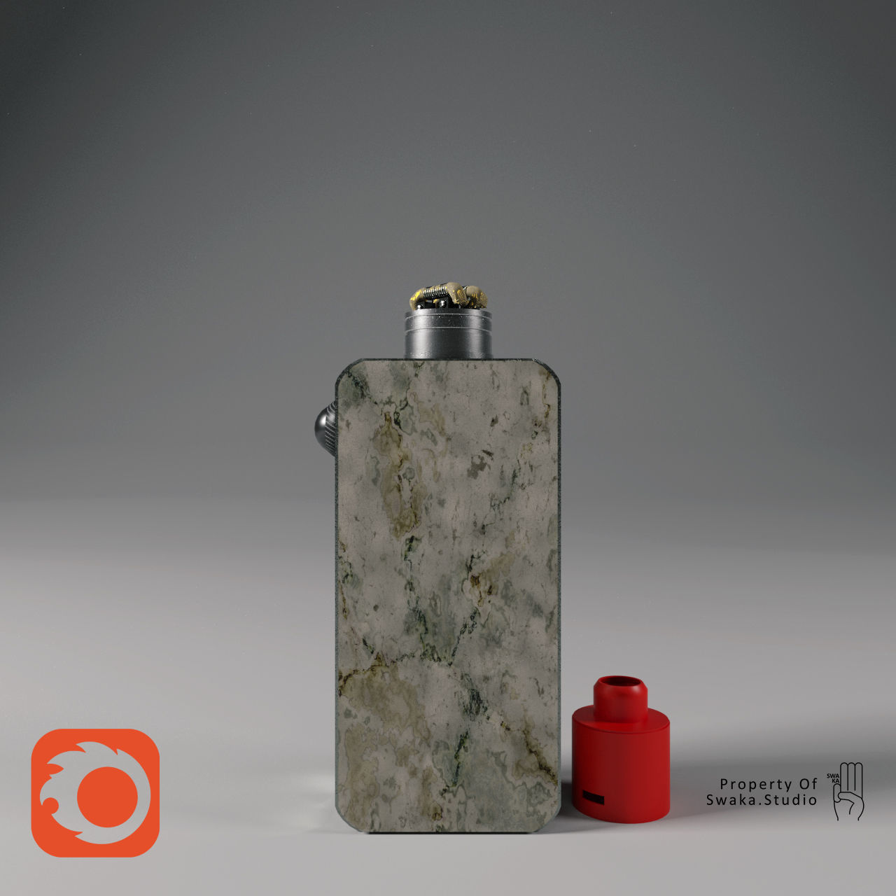 Mod and RDA Vape 3D model | CGTrader