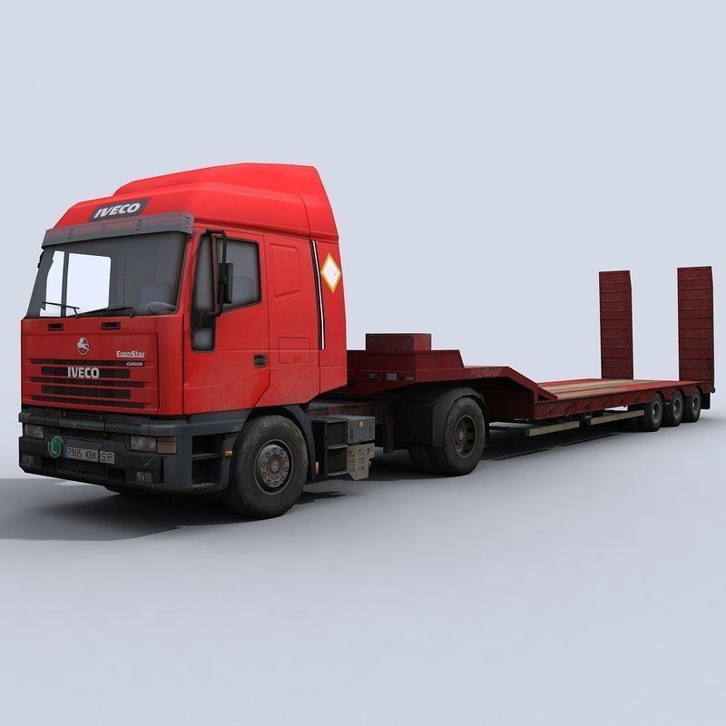 Transport Truck 3D model VR / AR ready | CGTrader