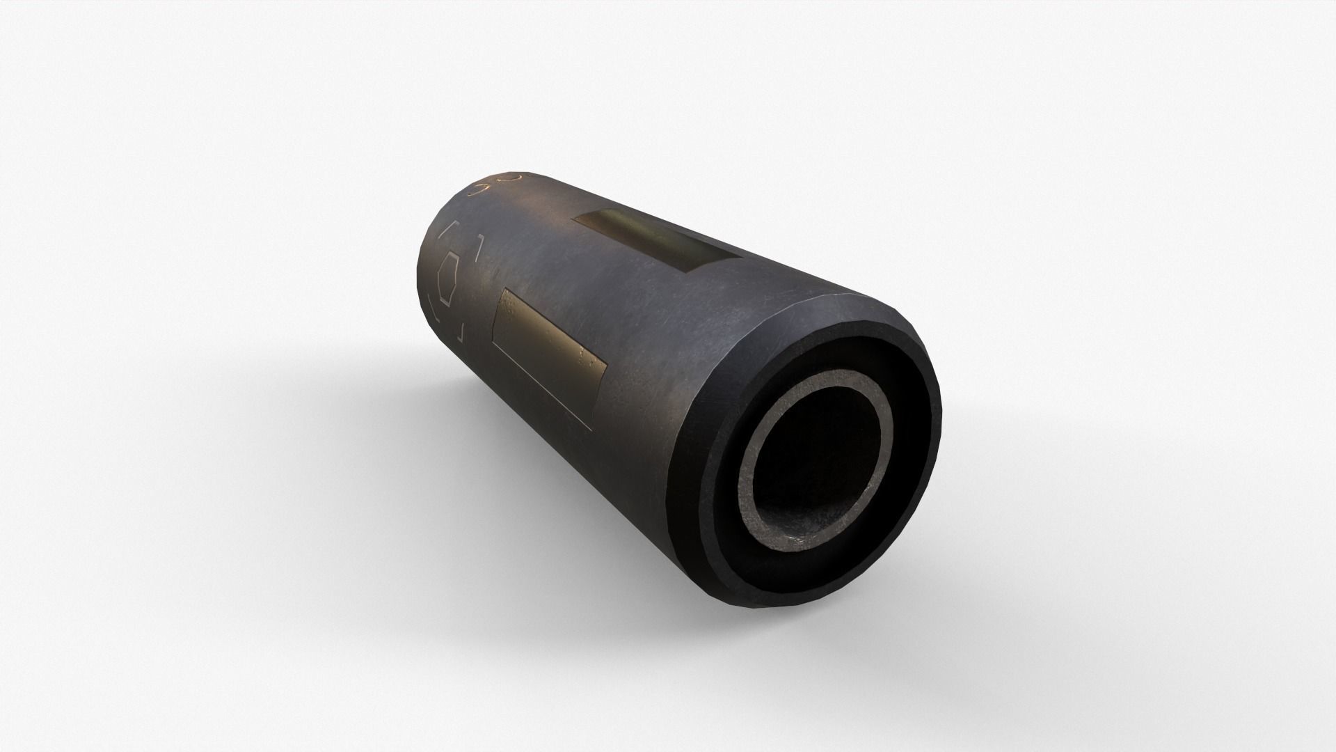 3D model Silencer V5 VR / AR / low-poly | CGTrader