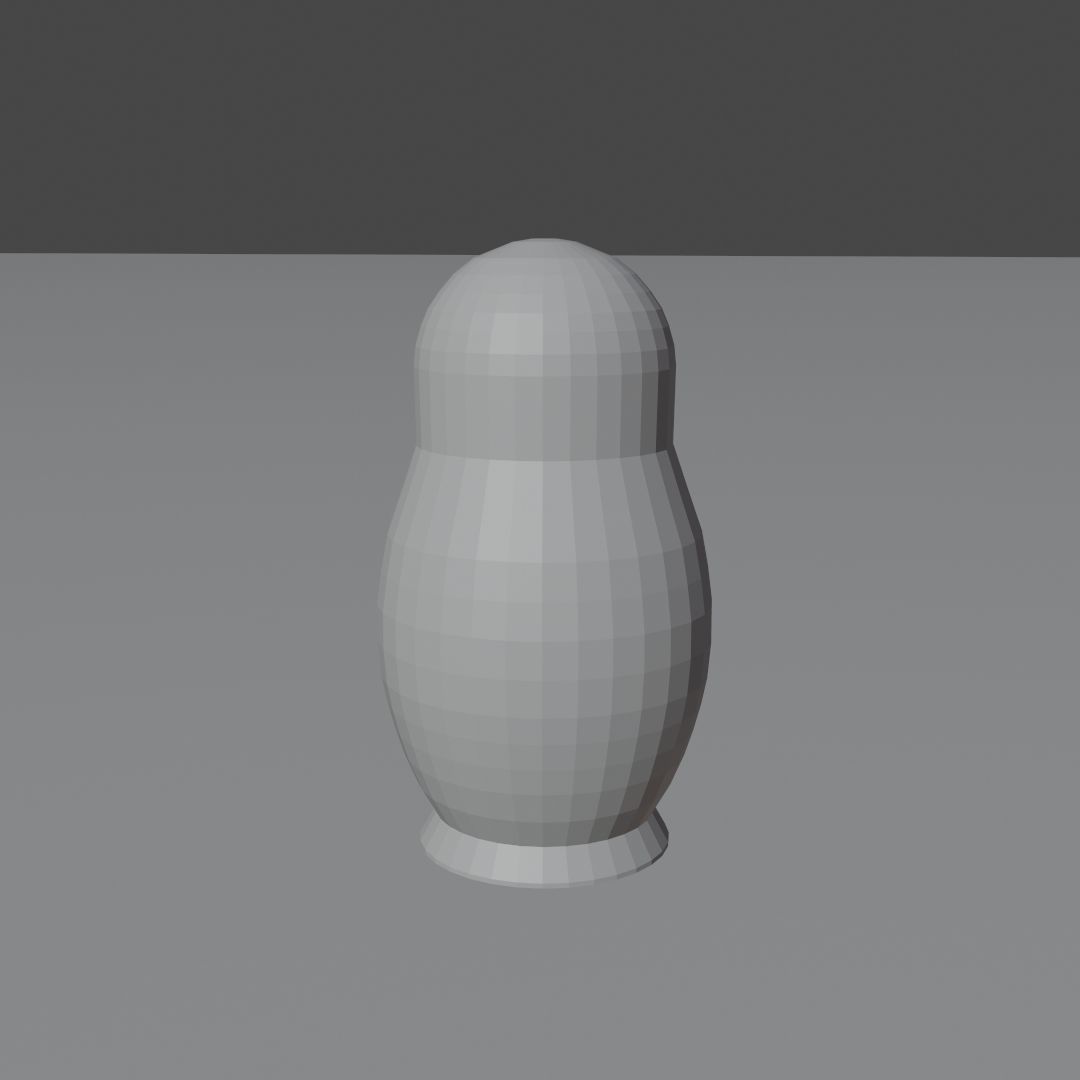 3D model Matryoshka Russian doll VR / AR / low-poly | CGTrader