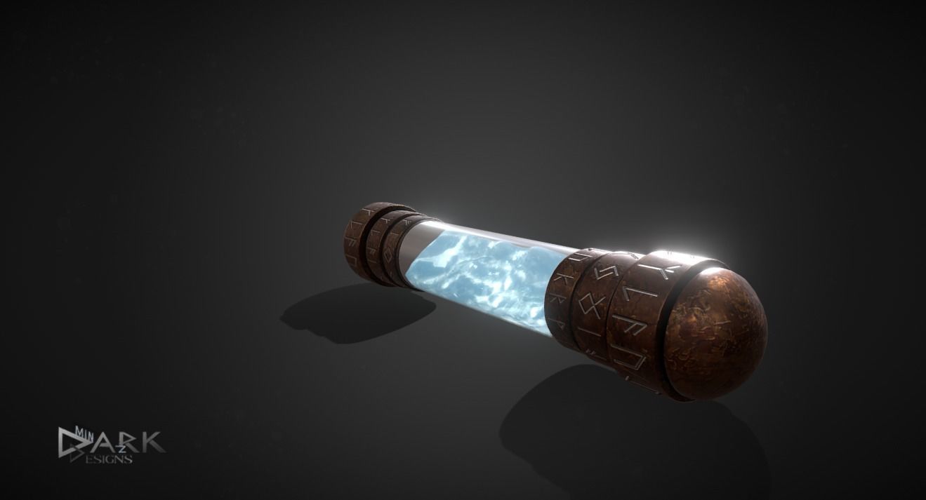 3D model Magical Phial of Energy VR / AR / low-poly animated | CGTrader