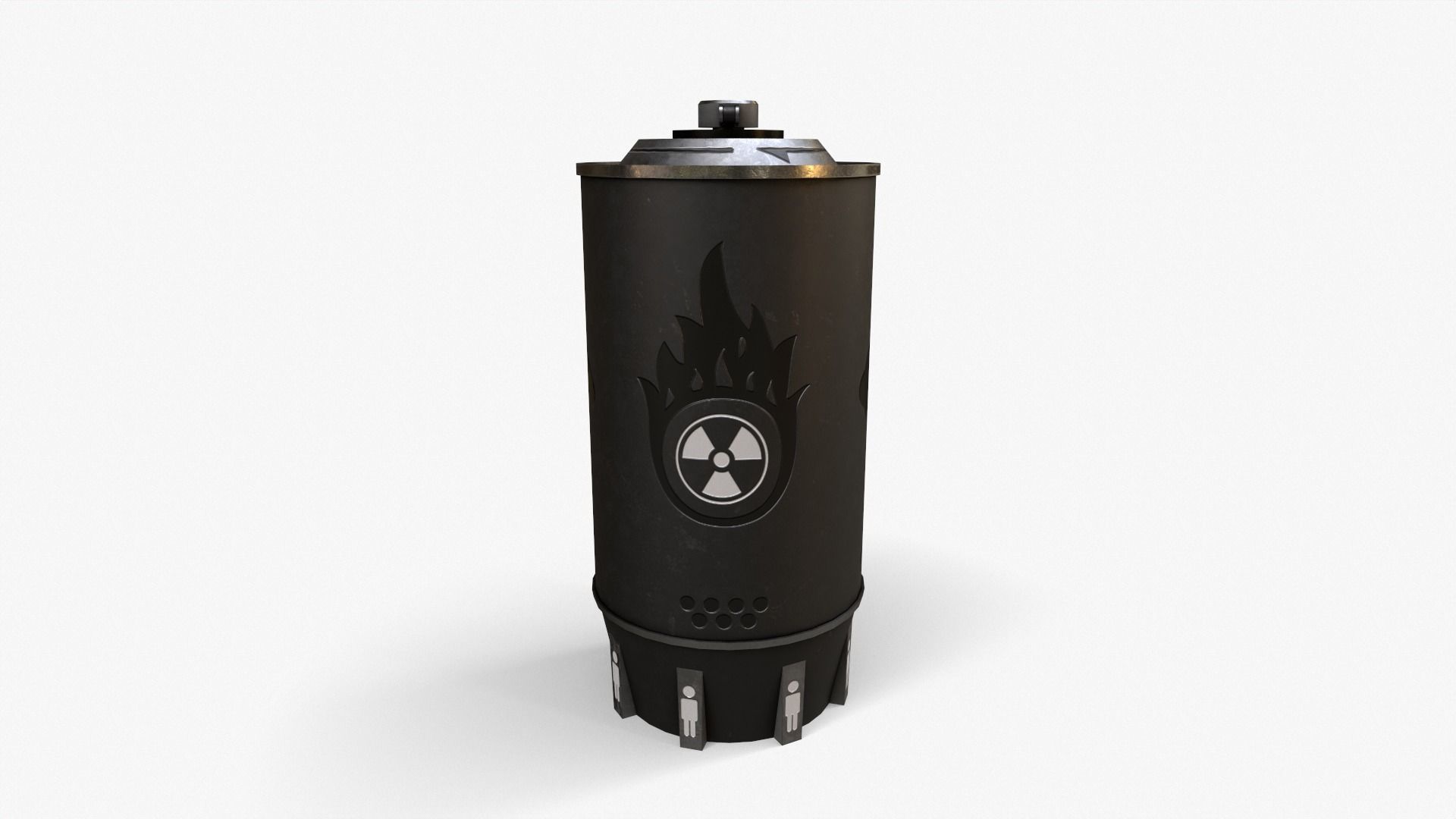 3D asset VR / AR ready Sci-Fi Bomb | CGTrader