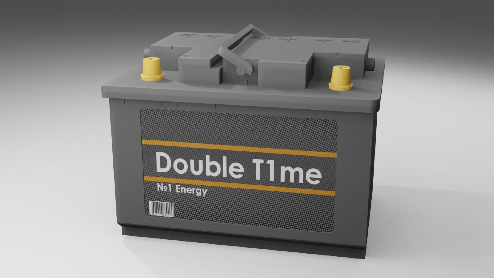 3D model Car Battery Low Poly VR / AR / low-poly | CGTrader
