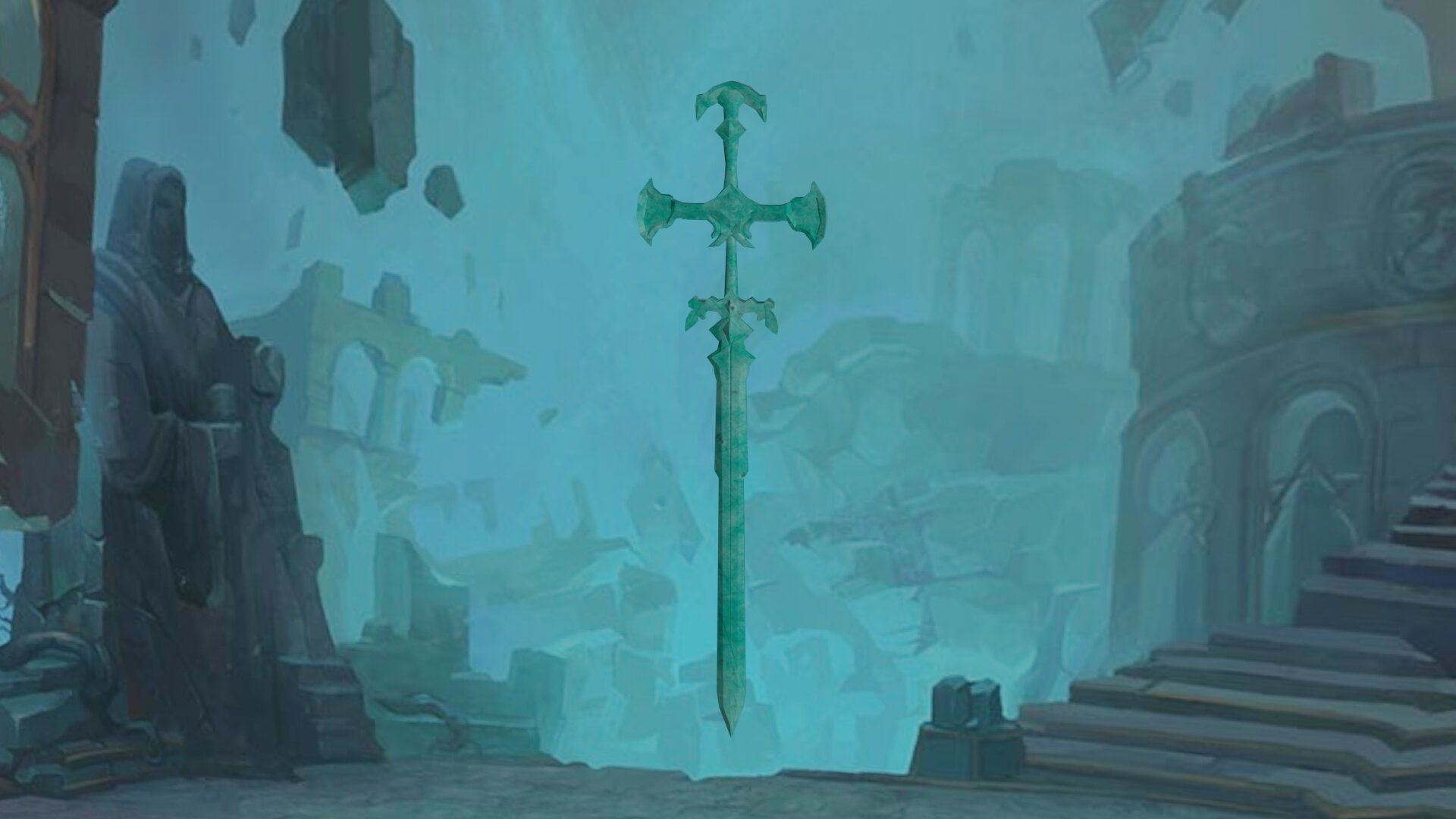 3D model Ruined King Sword Viego From League Of Legends VR / AR / low ...