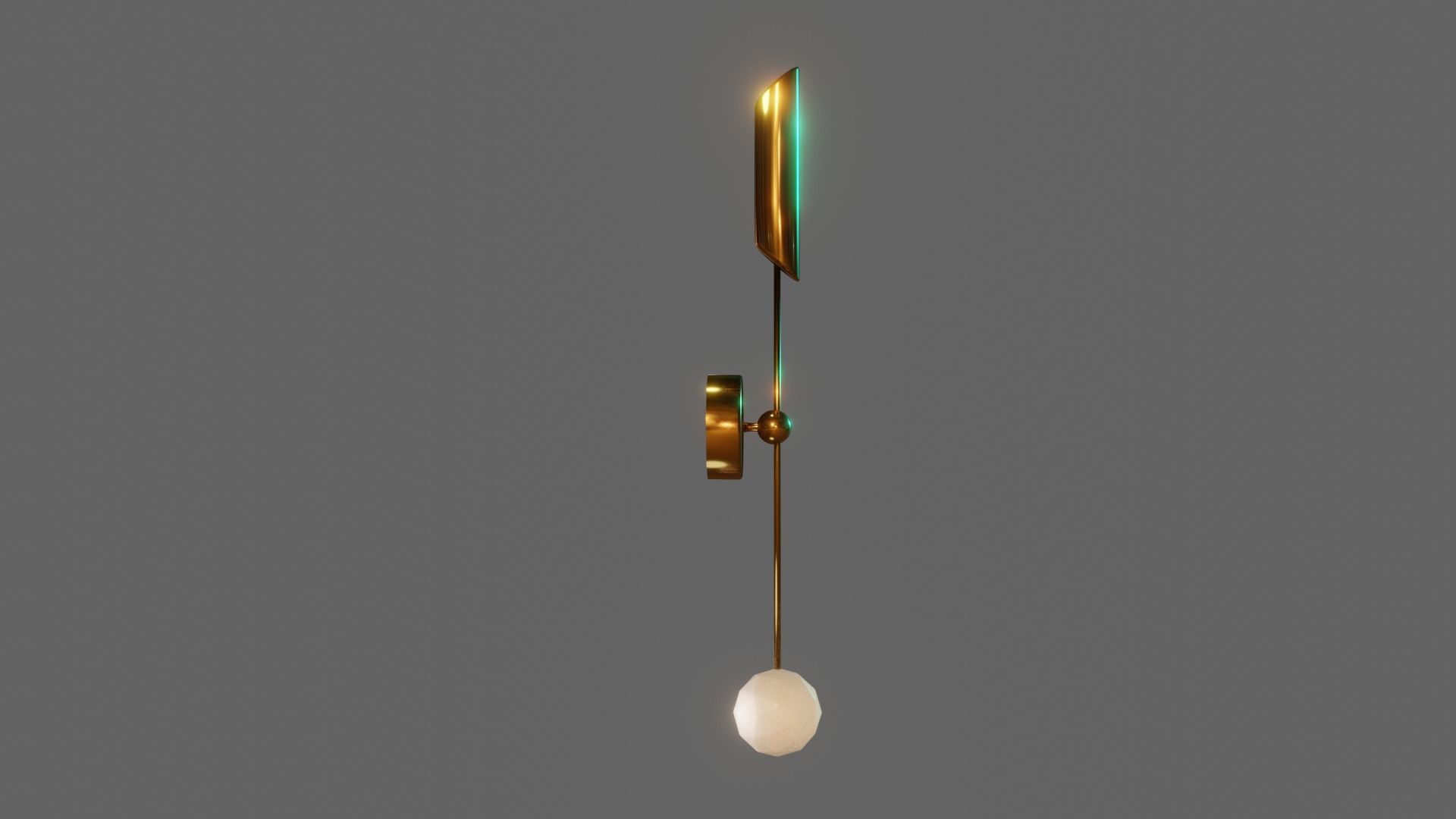 3D model Fancy side wall Lamp VR / AR / low-poly | CGTrader