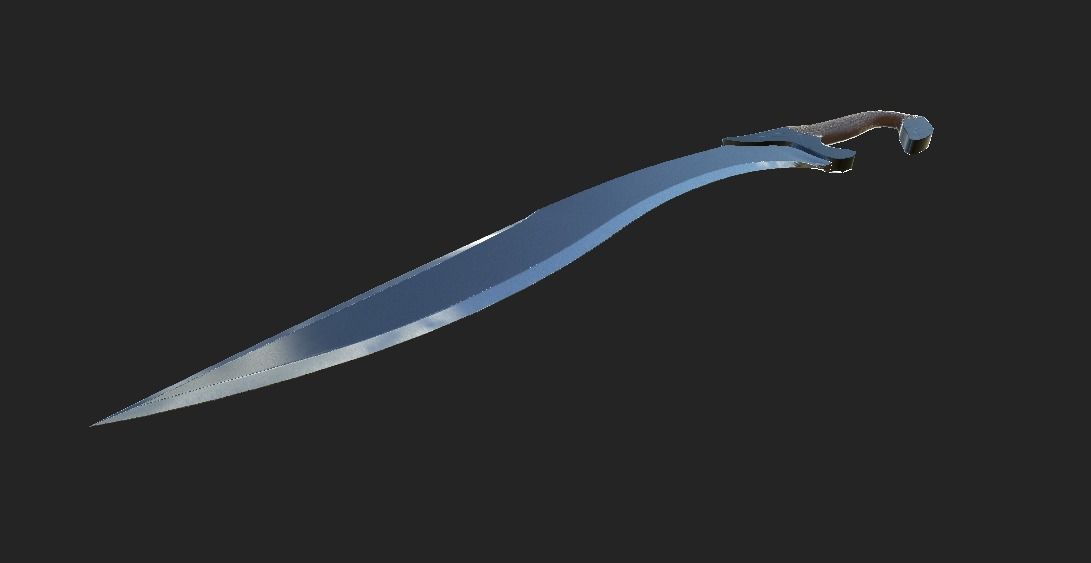 3D model Ancient Greece weapons pack by ArtBaseOfATLAS VR / AR / low ...