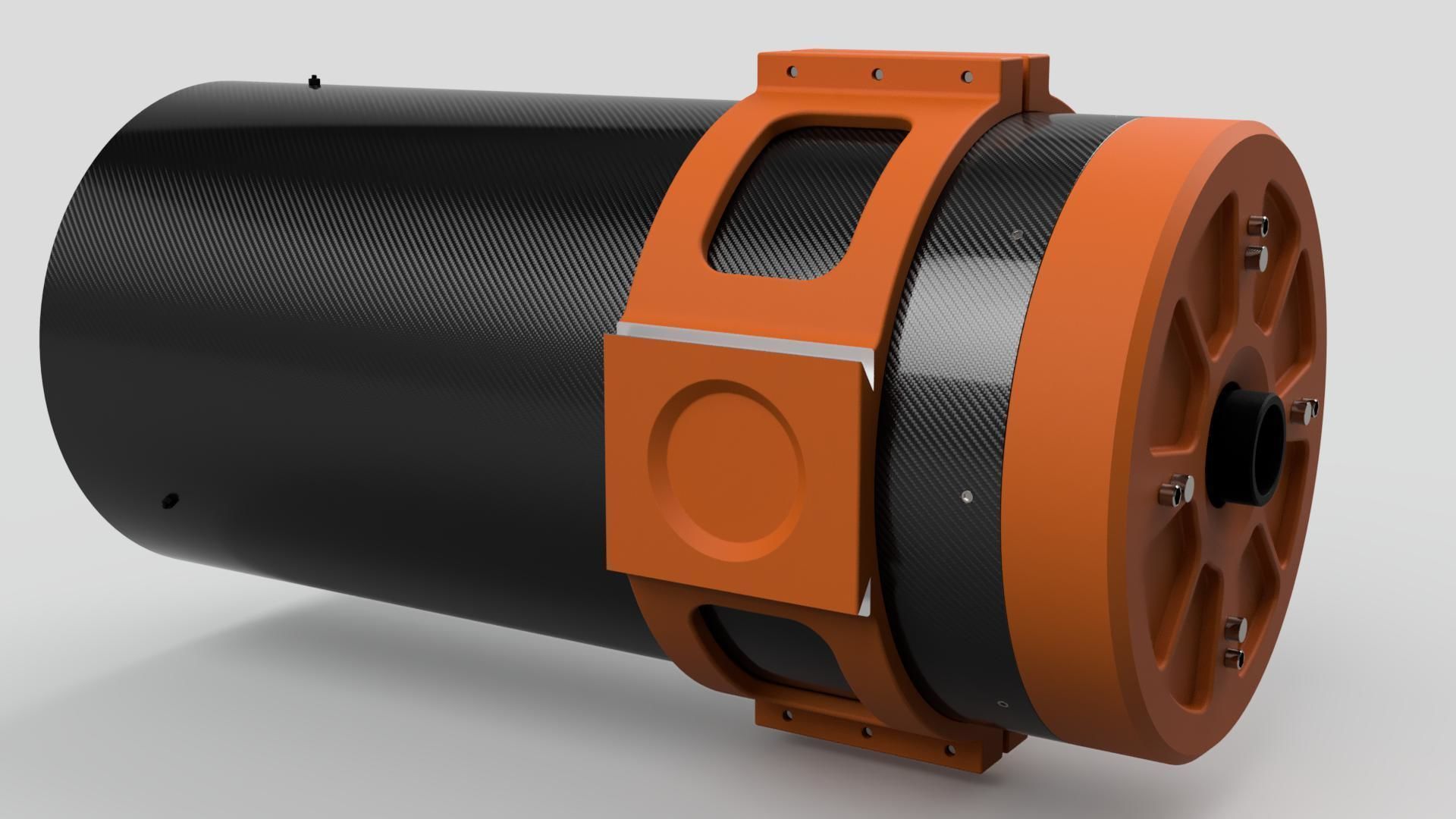 telescope space industrial technology 3D model | CGTrader