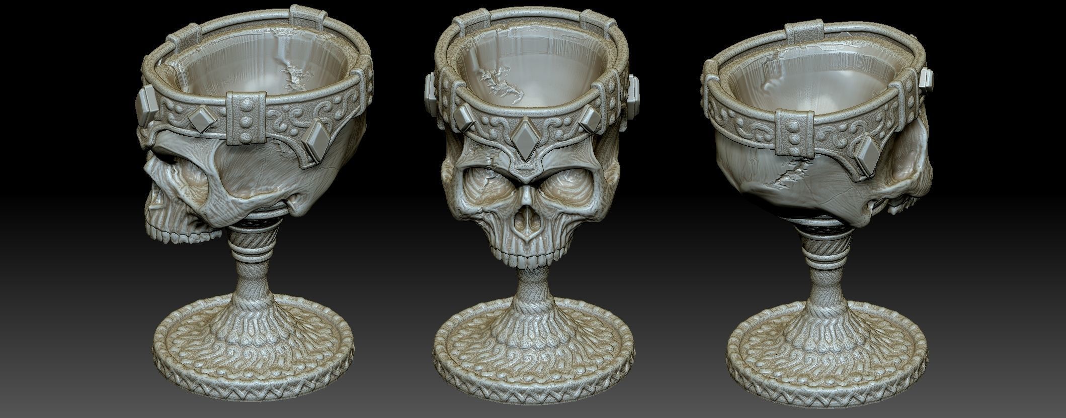 Wolnirs Chalice 3D model 3D printable | CGTrader