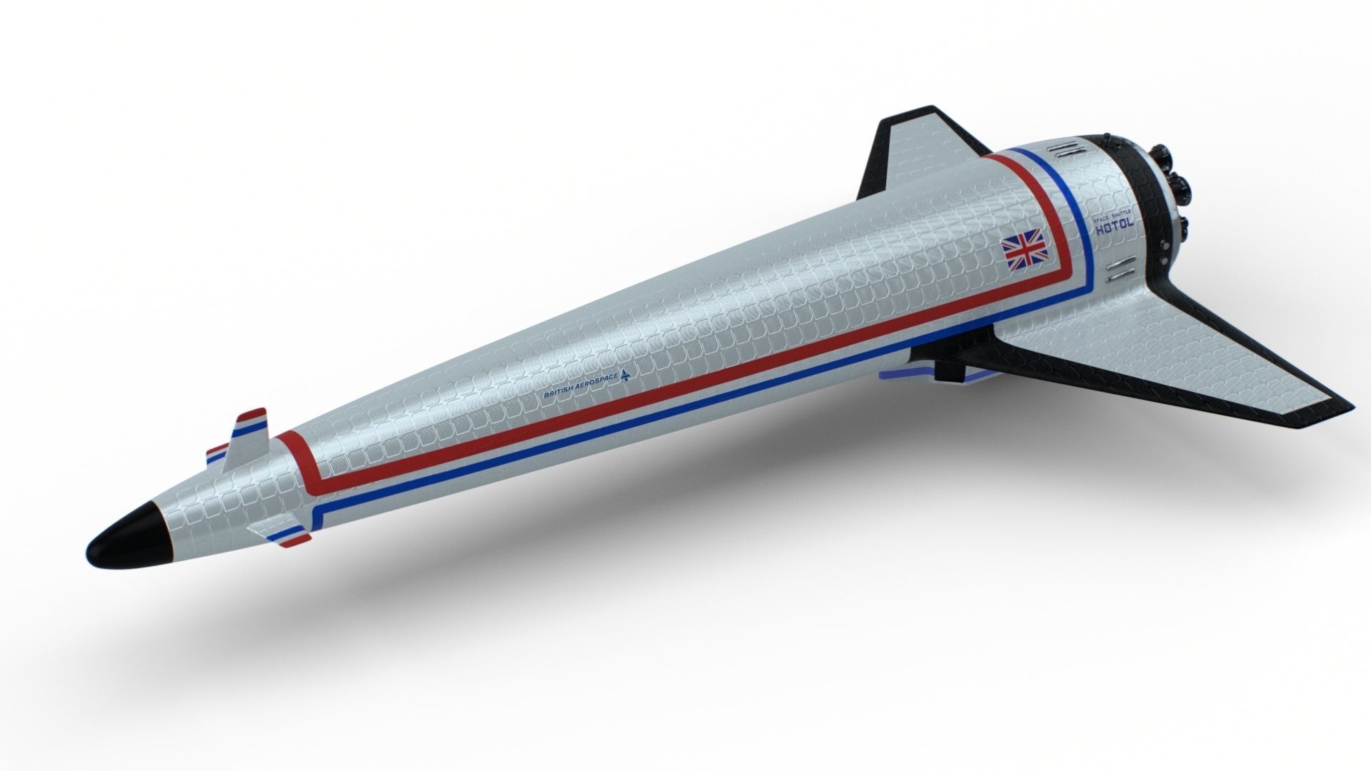 Space Shuttle HOTOL 3D model | CGTrader