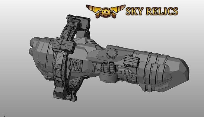 SKY RELICS - 13 DULKON 3D model 3D printable | CGTrader