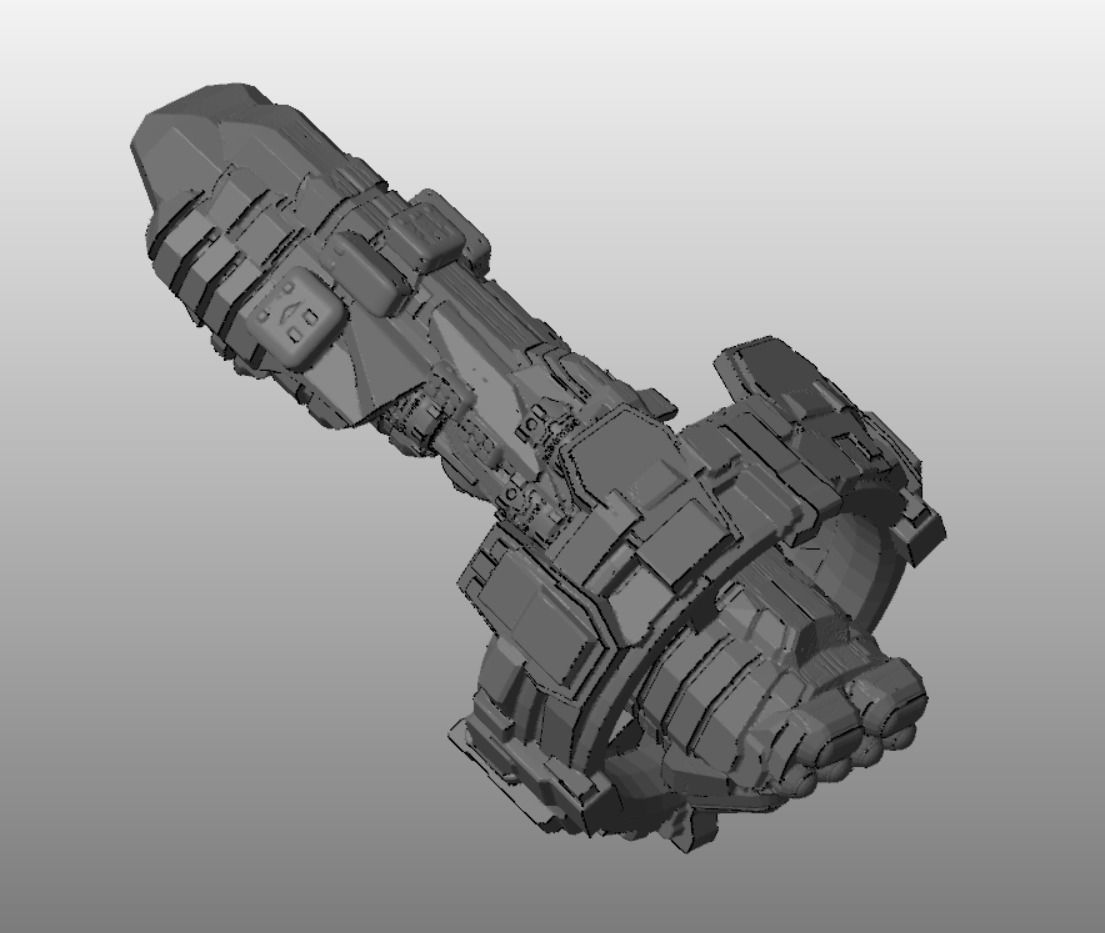 SKY RELICS - 15 VULKON 3D model 3D printable | CGTrader