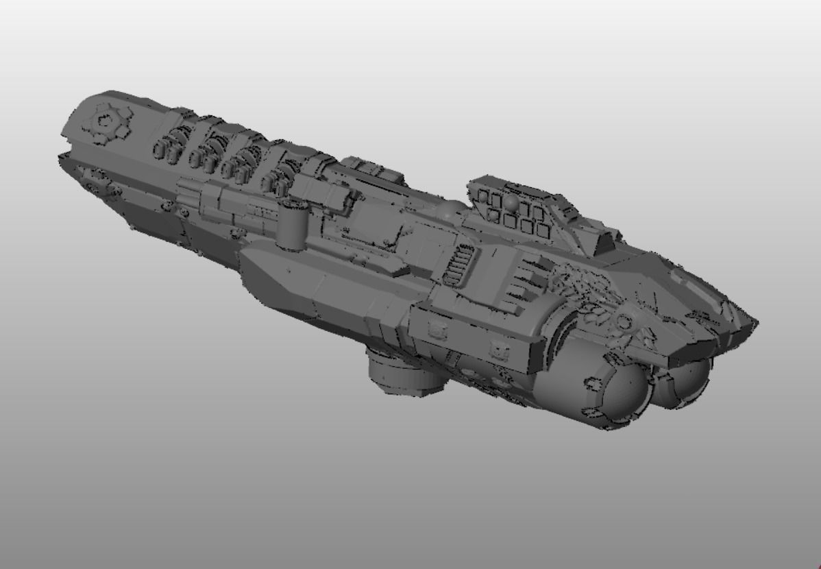 SKY RELICS - 20 HEAVY RYKER 3D model 3D printable | CGTrader