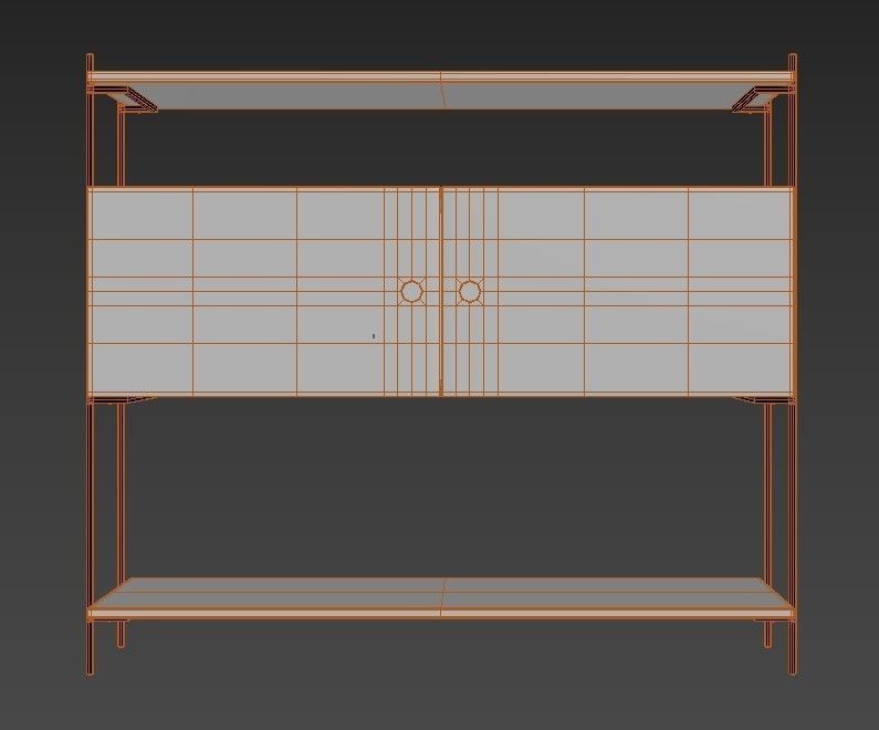 Hubsch Console table 3D model | CGTrader