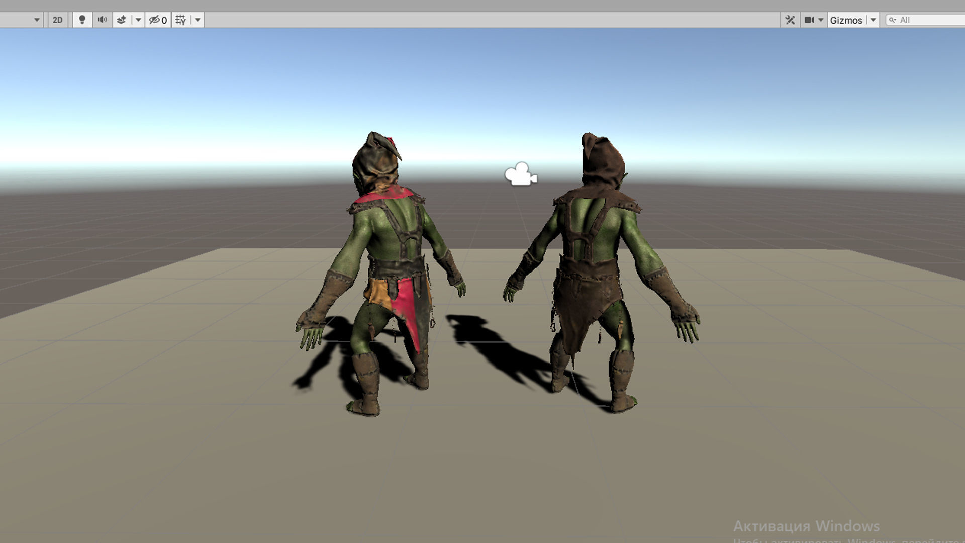 3D model Thin Orc VR / AR / low-poly rigged animated | CGTrader