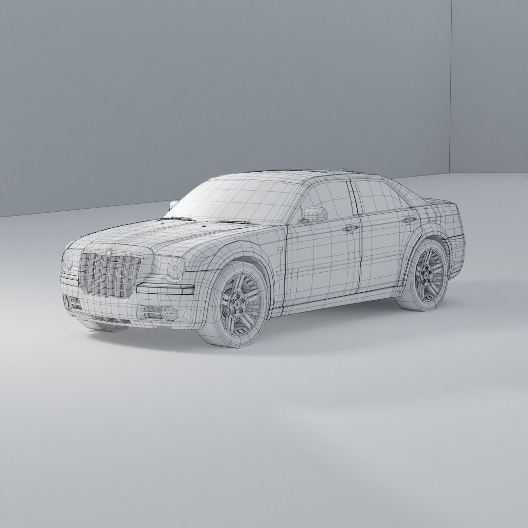 3D model CHRYSLER 3D CAR MODEL VR / AR / low-poly | CGTrader