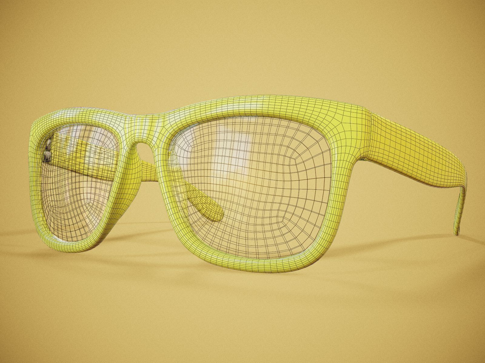 3D model Fancy Glasses VR / AR / low-poly | CGTrader