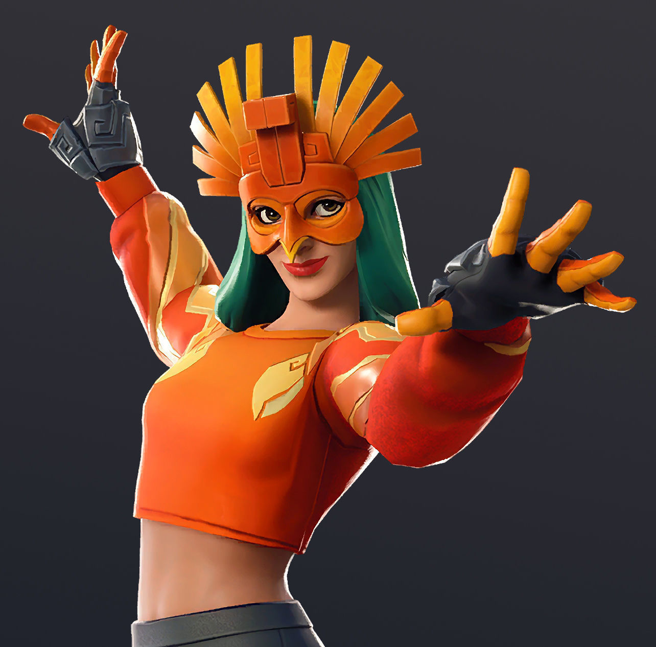 SUNBIRD MASK FORTNITE 3D model 3D printable | CGTrader