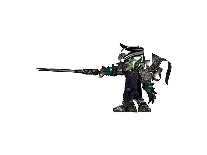 Personagem Wow 3D model | CGTrader