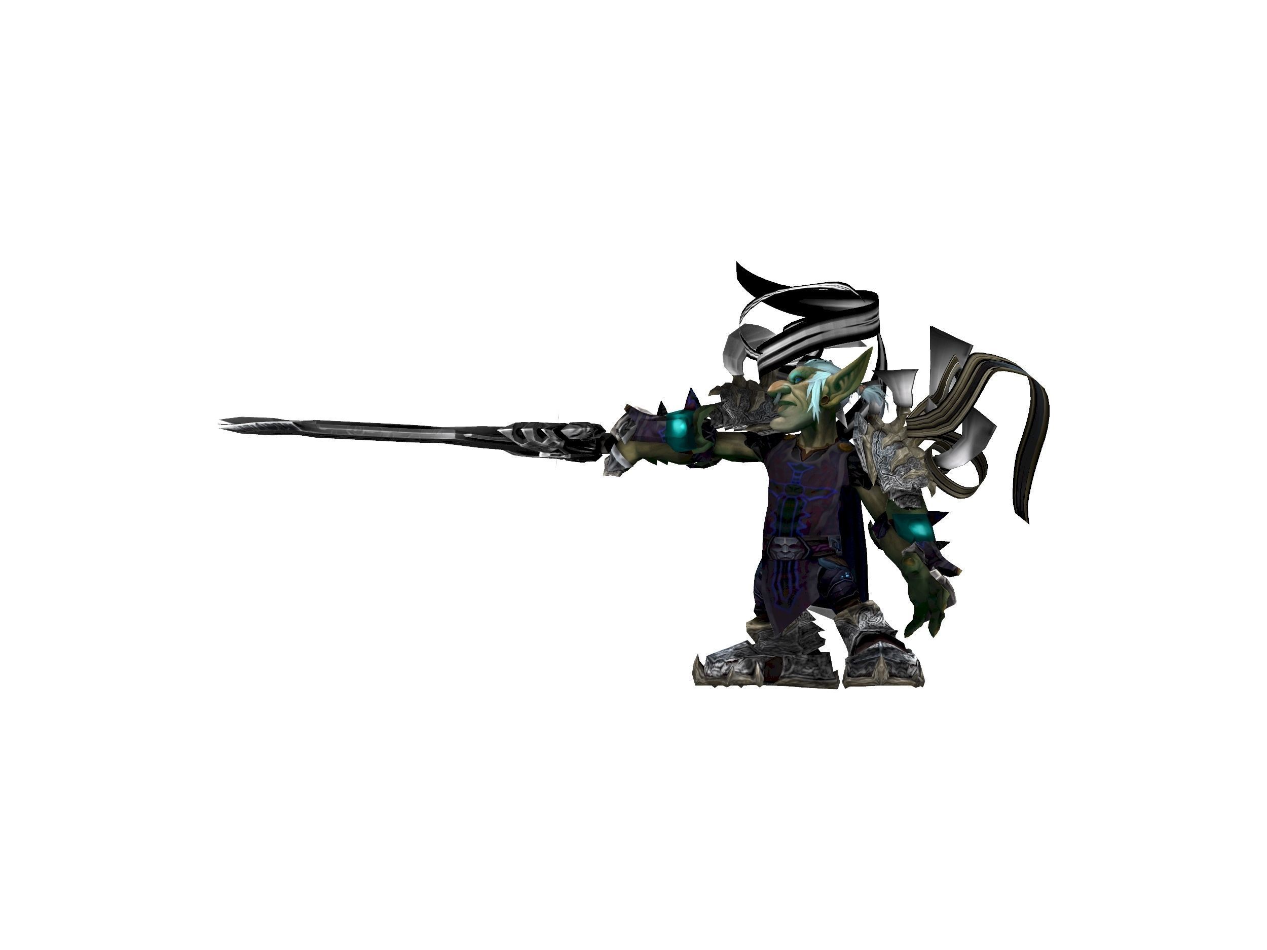 Personagem Wow 3D model | CGTrader