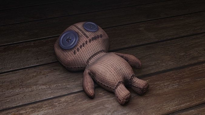 3D model voodoo puppet VR / AR / low-poly | CGTrader