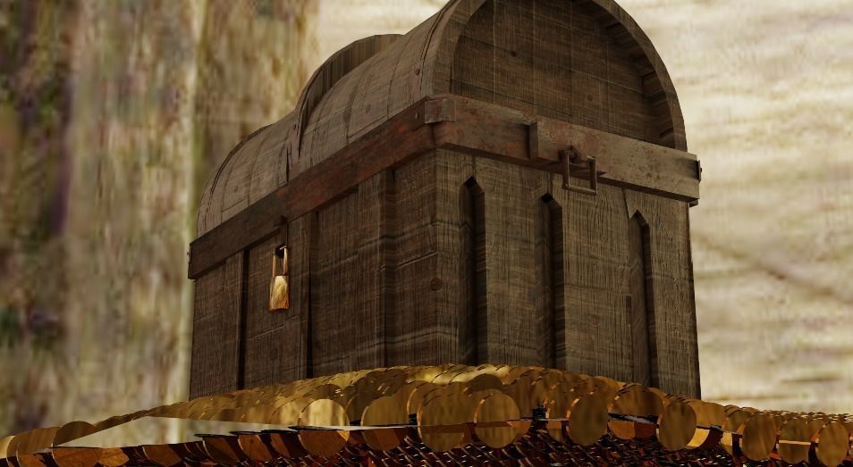 animated Treasure Hunt Box 3d Model | CGTrader