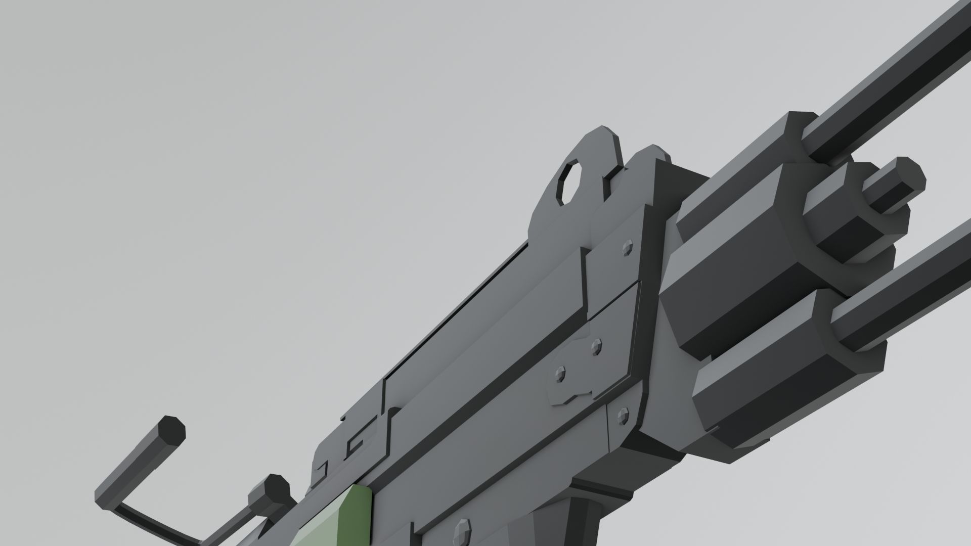 3D model FN minimi m249 VR / AR / low-poly | CGTrader