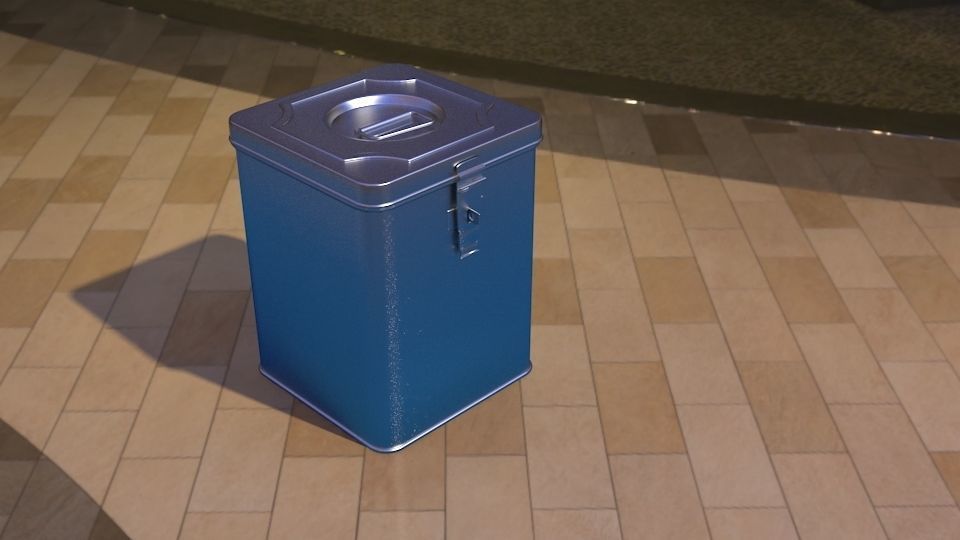 The Steel Containers 3D model animated rigged | CGTrader