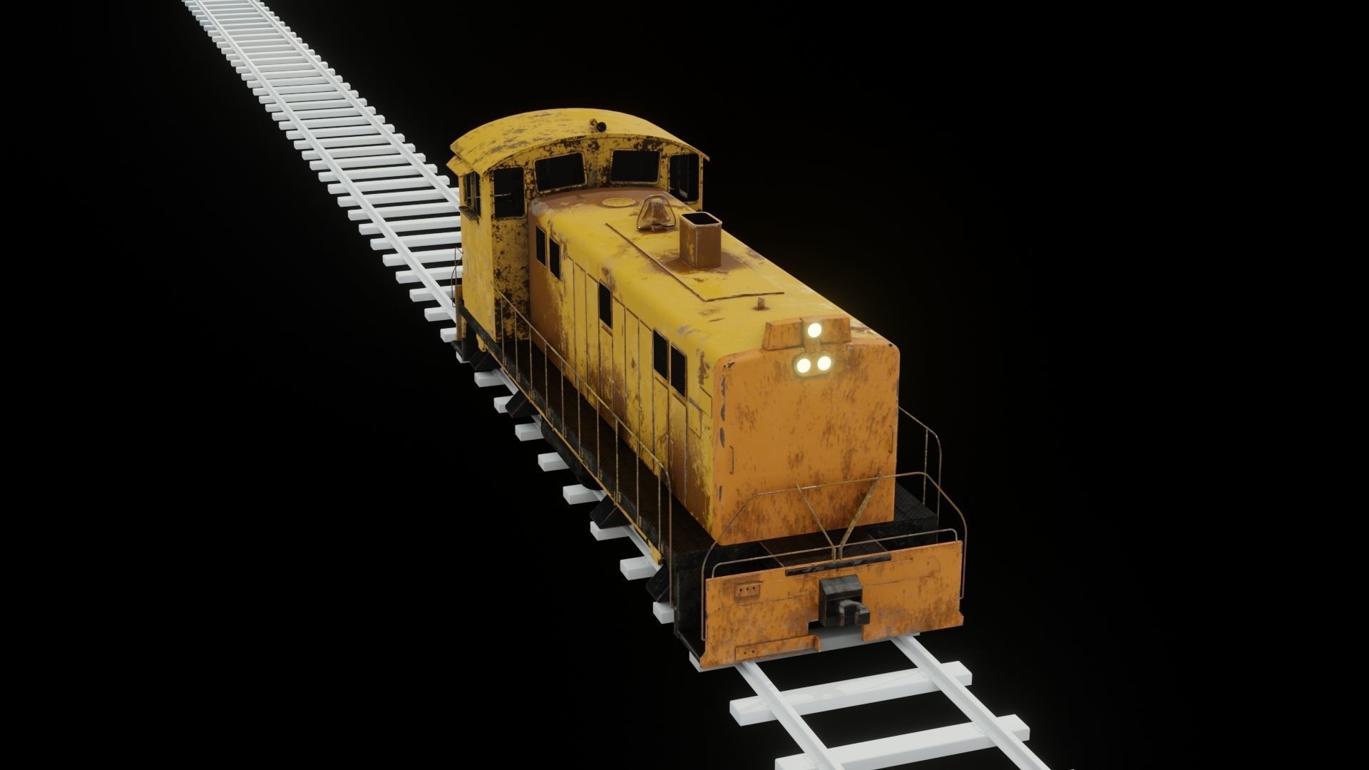 3D model Locomotive VR / AR / low-poly | CGTrader