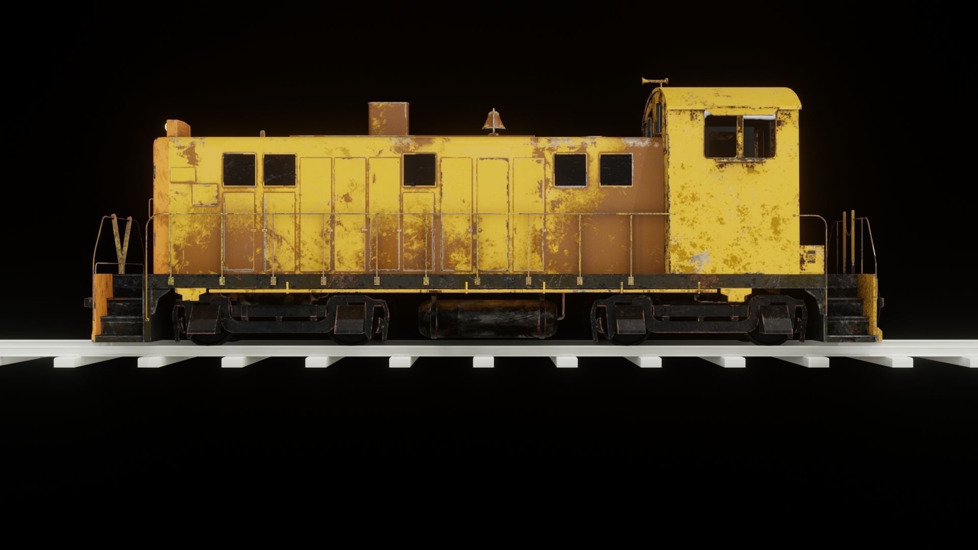3D model Locomotive VR / AR / low-poly | CGTrader