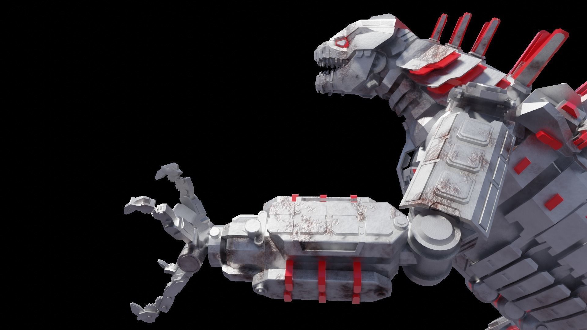 Mechagodzilla 3D model | CGTrader