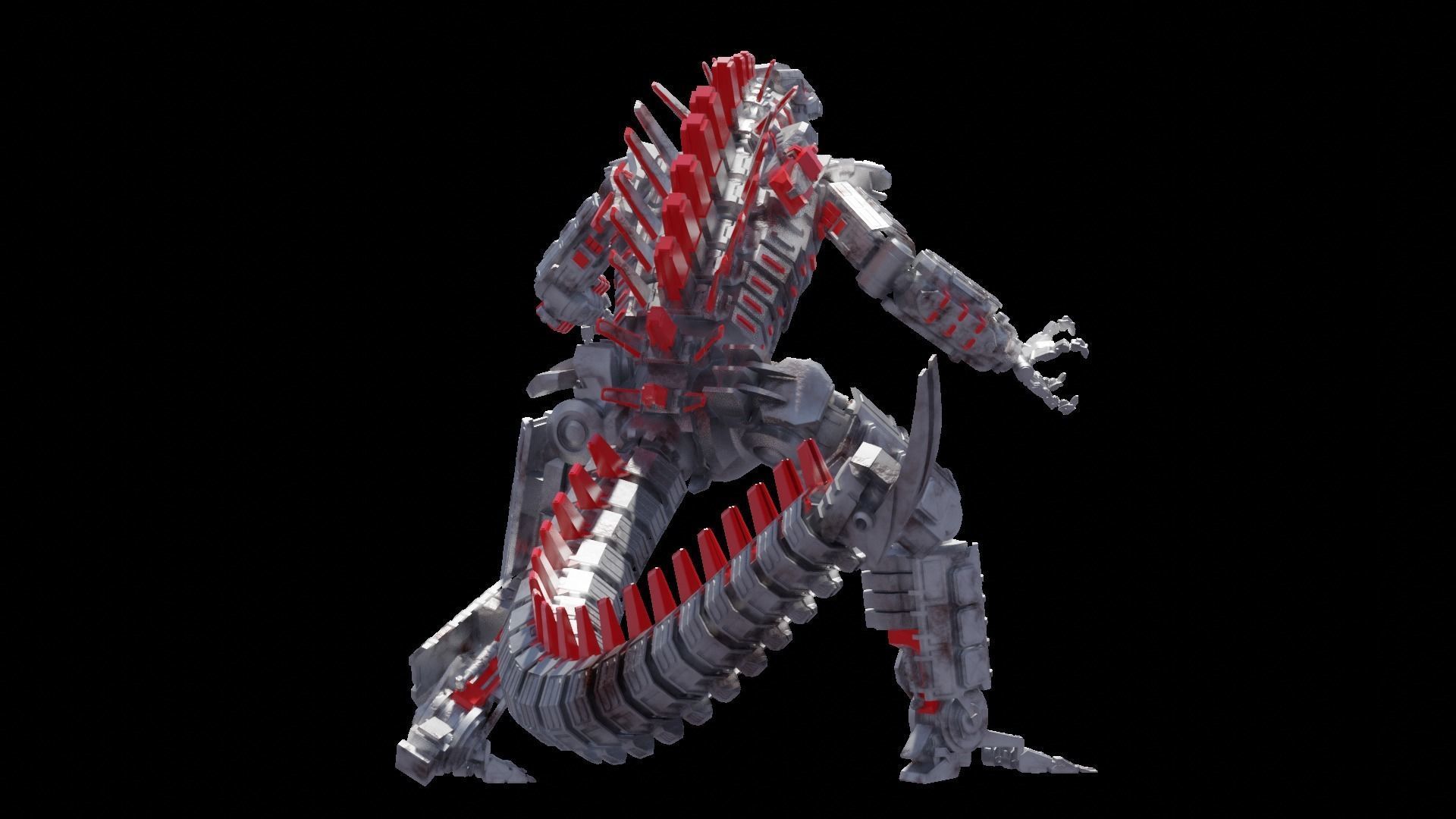 Mechagodzilla 3D model | CGTrader