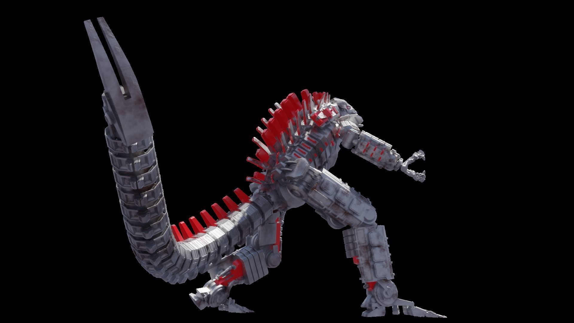 Mechagodzilla 3D model | CGTrader