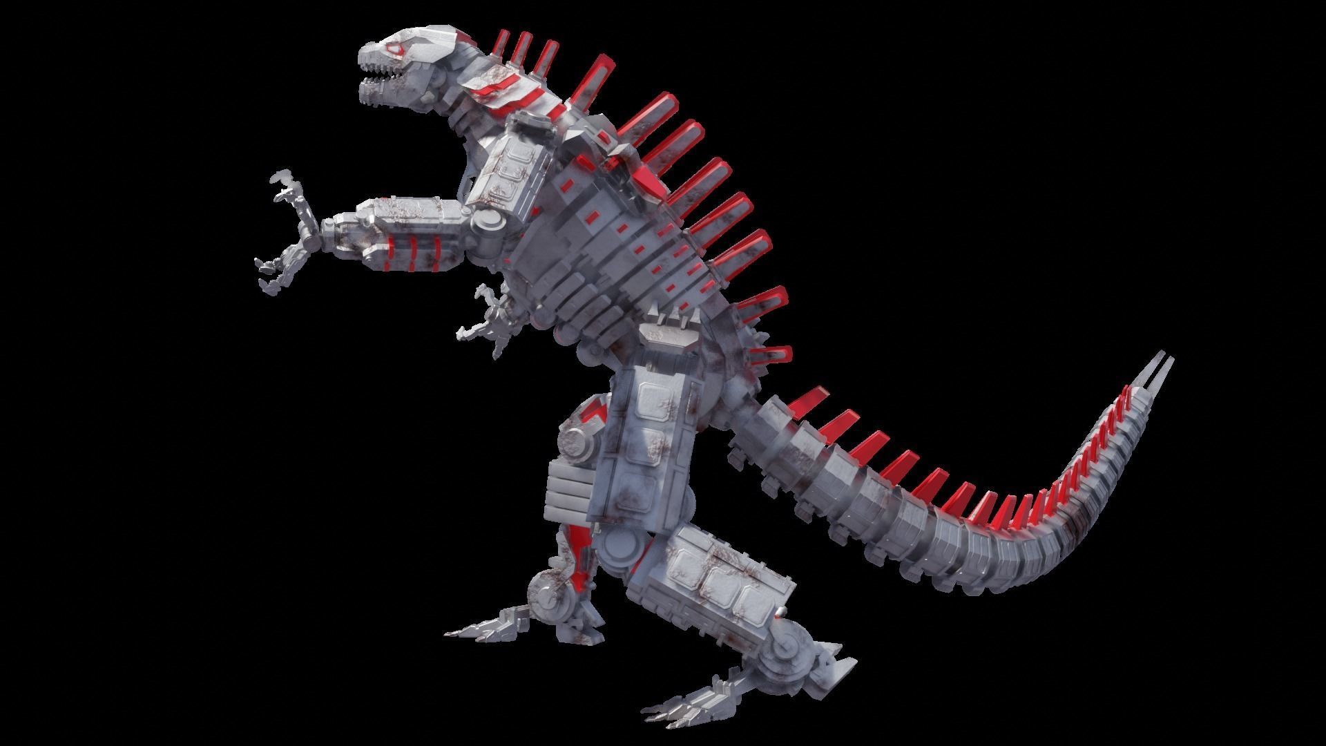 Mechagodzilla 3D model | CGTrader